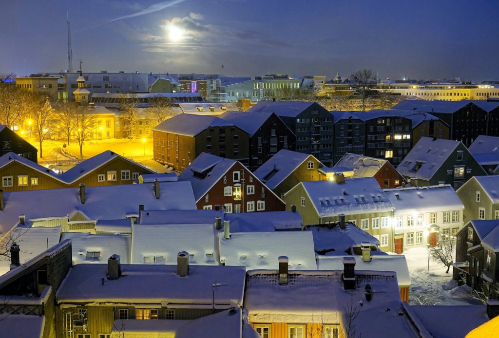 Trondheim on a snowy winter day | Bjorn Free