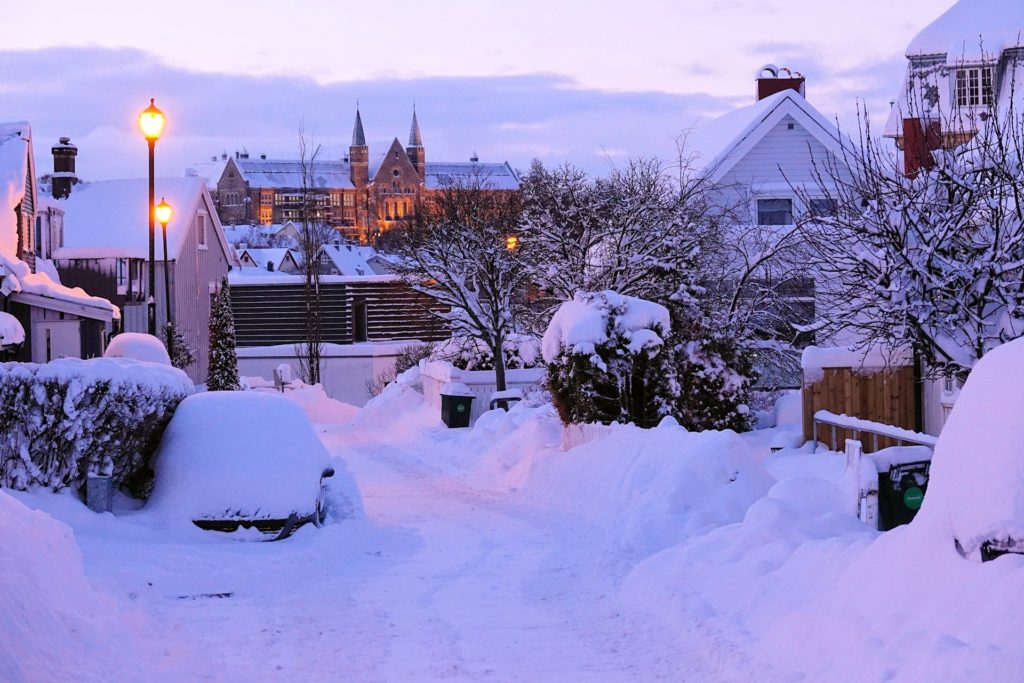 Trondheim on a snowy winter day | Bjorn Free